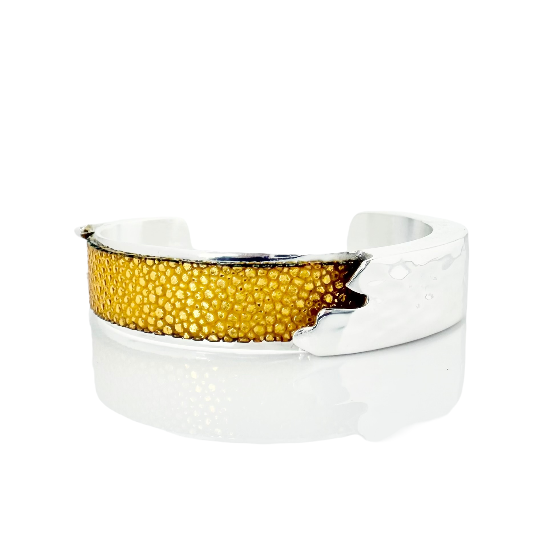 Dallas Stingray .5 Silver - Marigold – Rustic Cuff