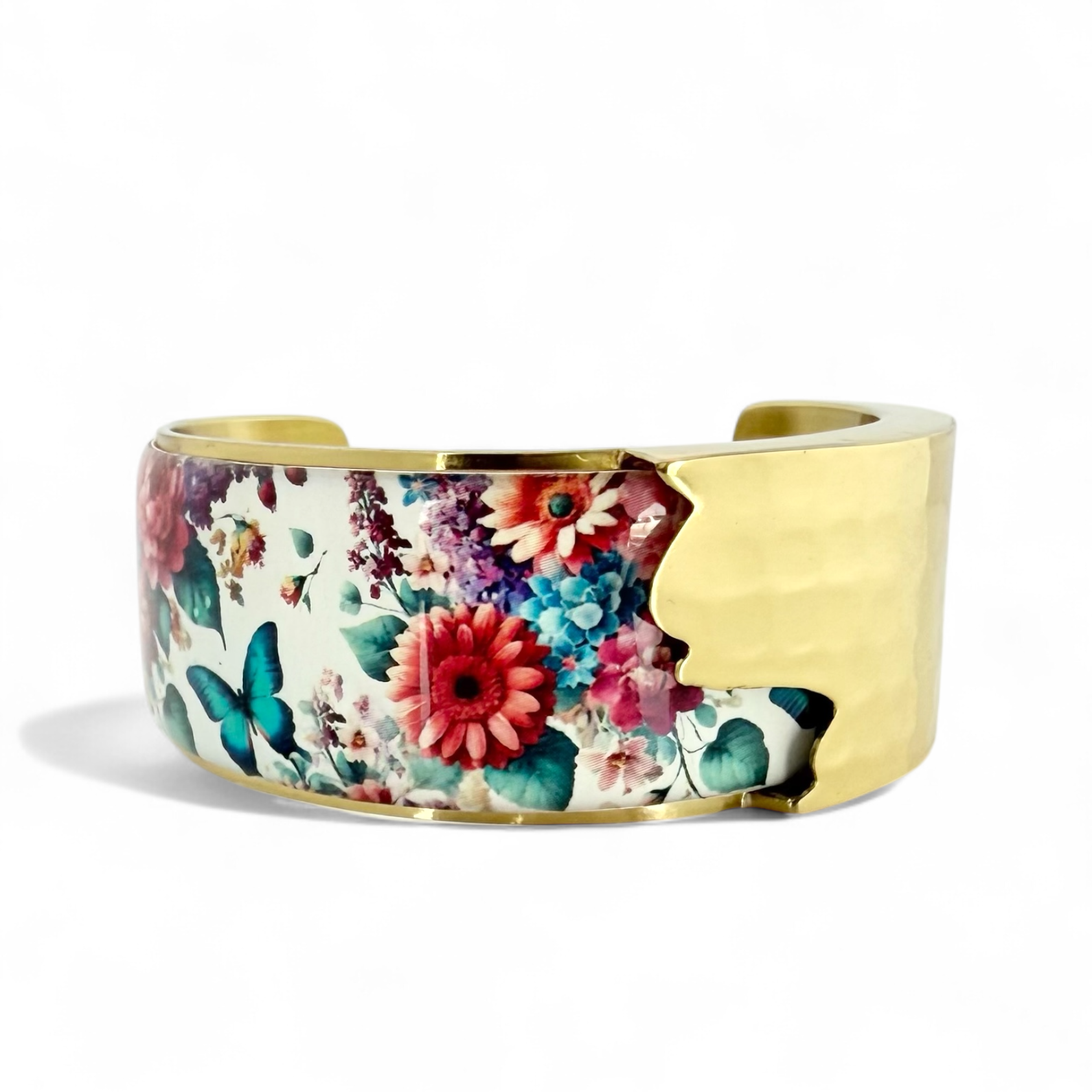 Kentucky Garden - Dallas Art Deco in Gold – Rustic Cuff