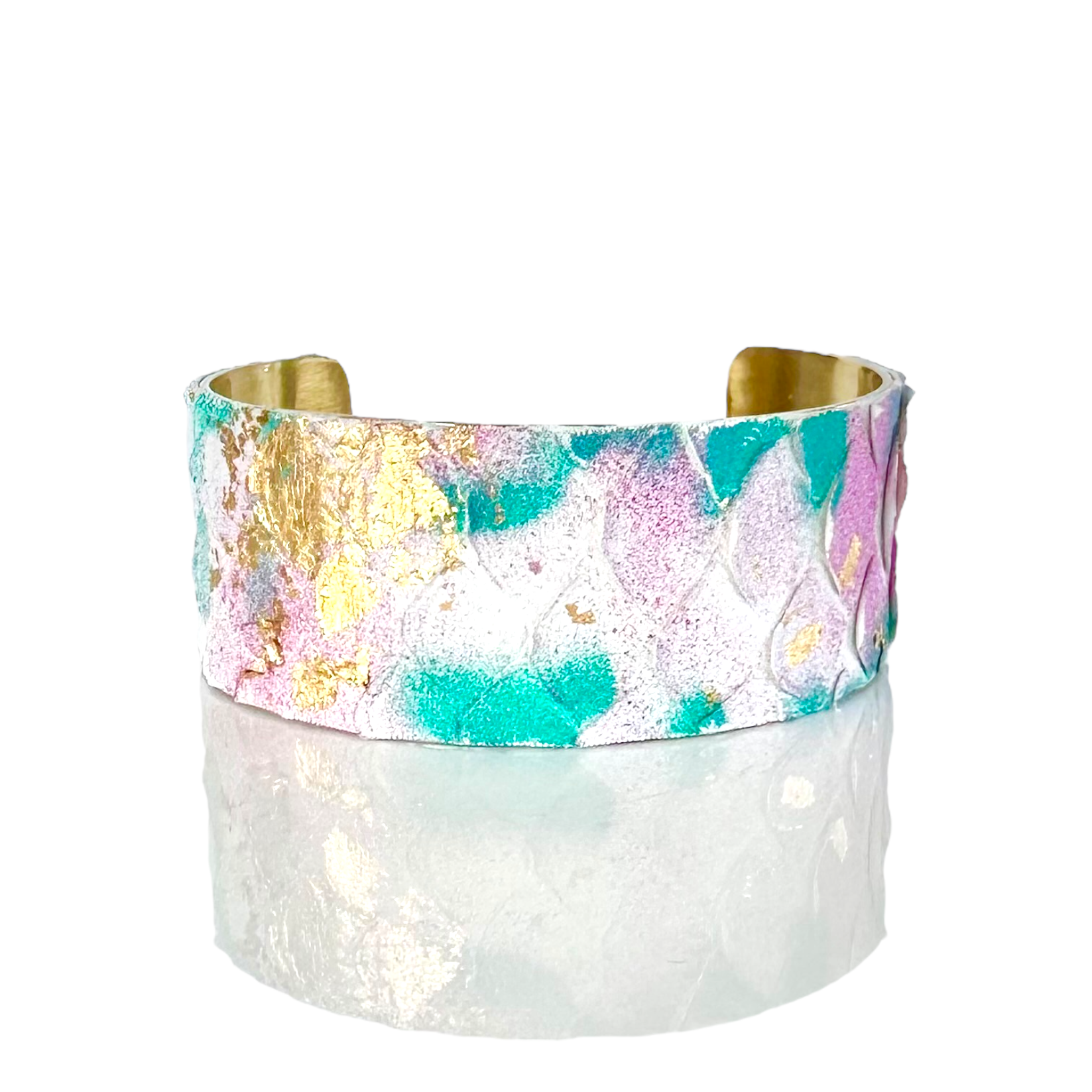 Seasons of Hope - 1.0 Limited Edition Hand Painted Python – Rustic Cuff