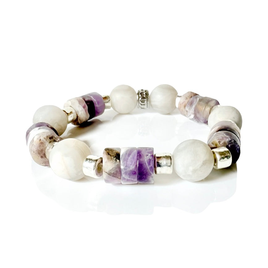 Ltd Edition - Reign of Purple – Rustic Cuff