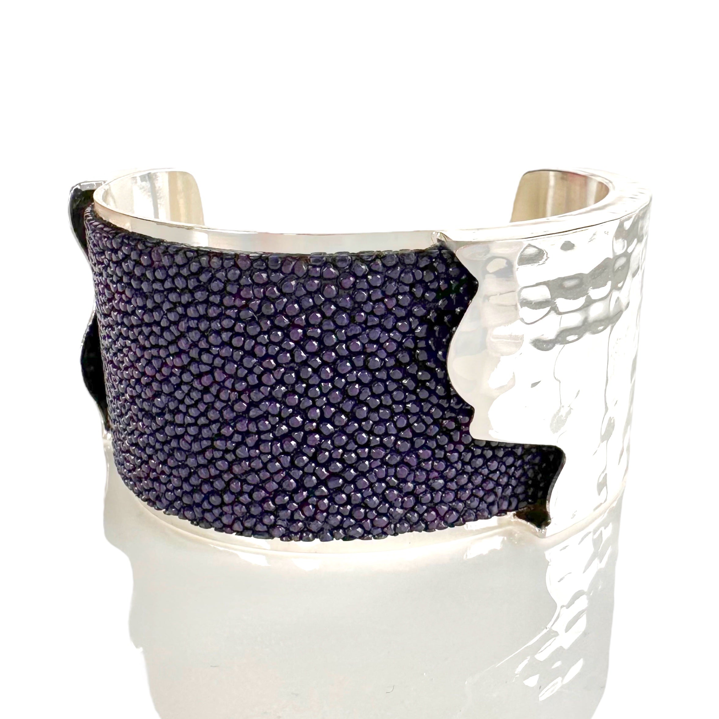 Dallas Stingray 1.5 Silver - Indigo – Rustic Cuff