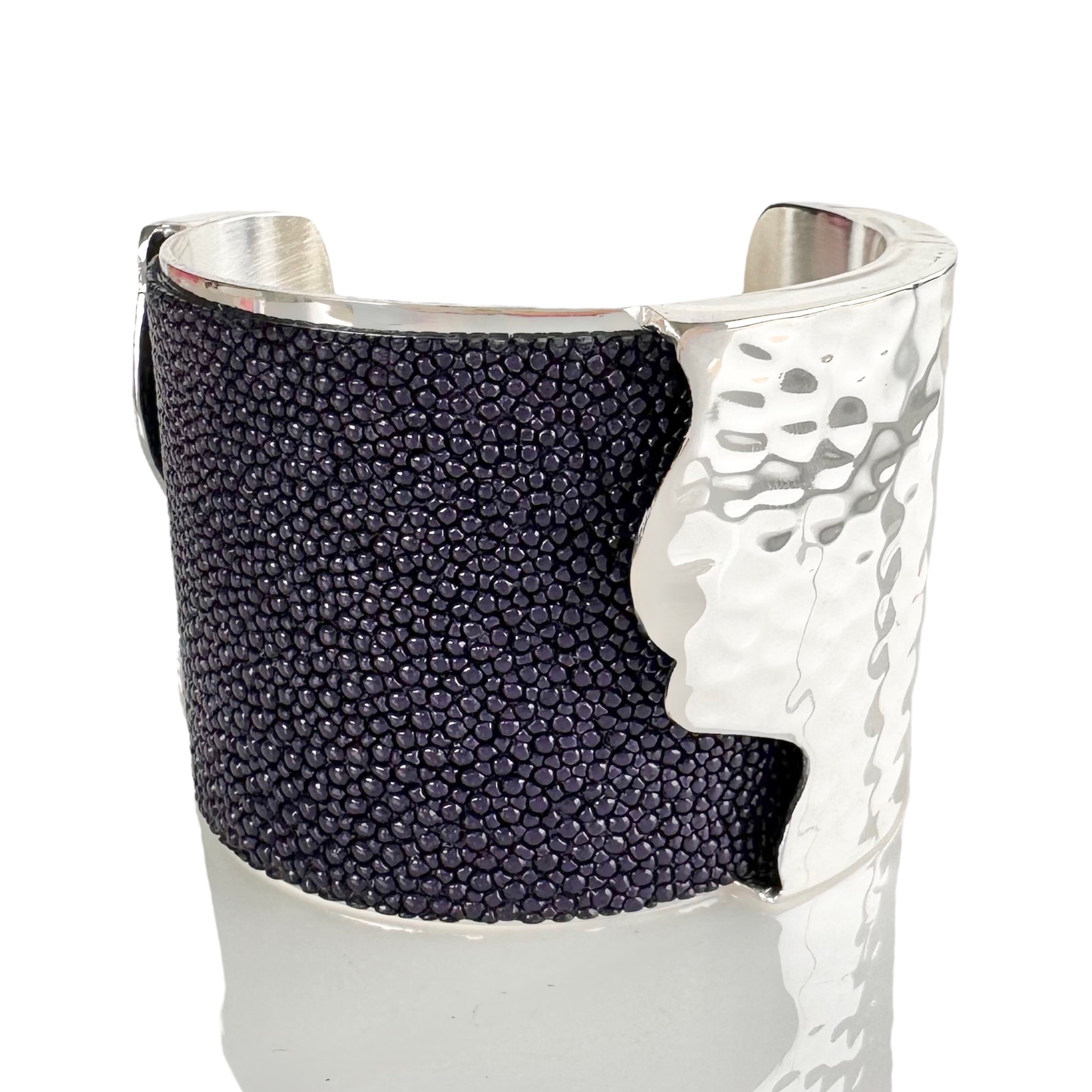 Dallas Stingray 2.0 Silver - Indigo – Rustic Cuff