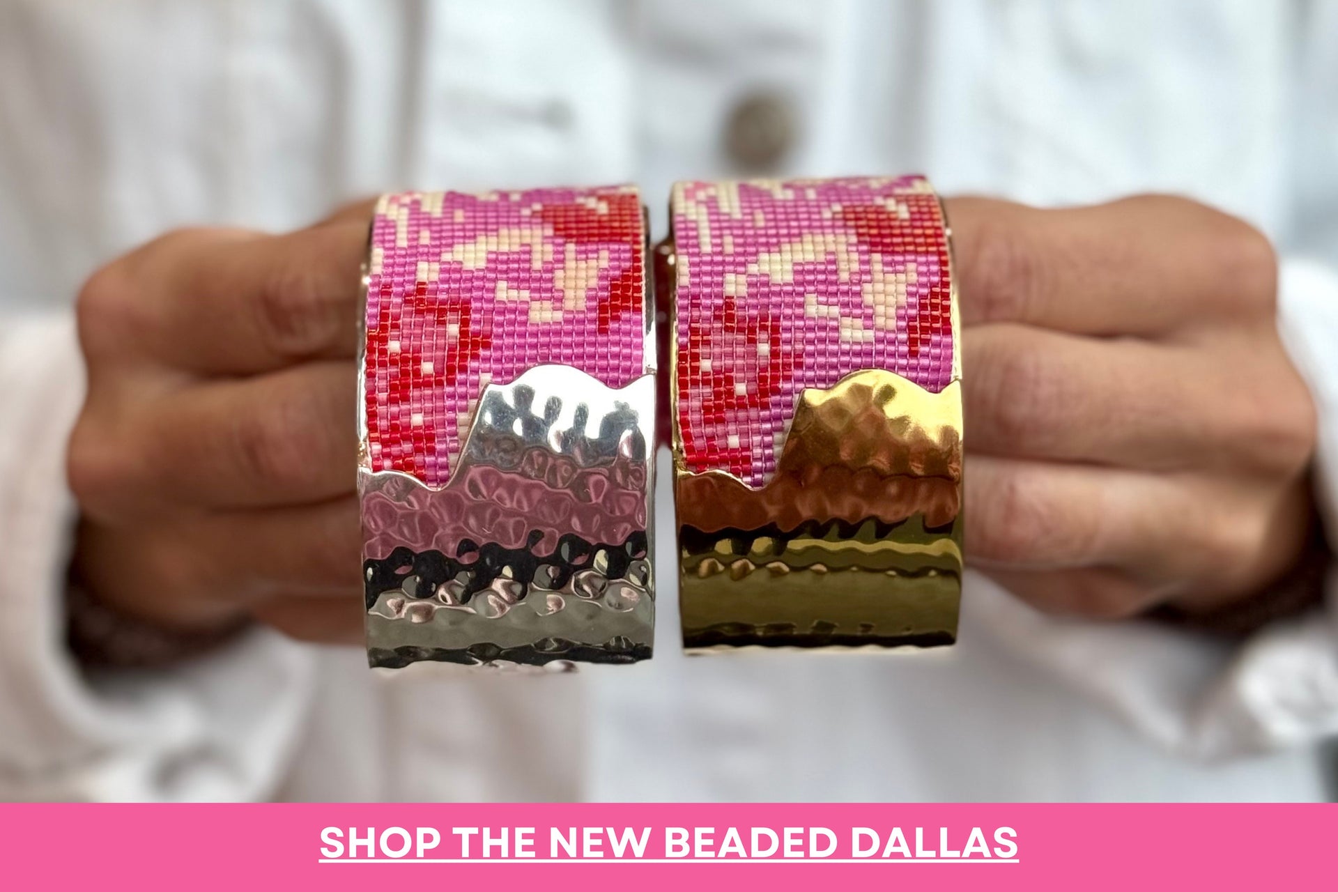 Rustic Cuff is bold stylish cuffs with color, metallic & exotic skins