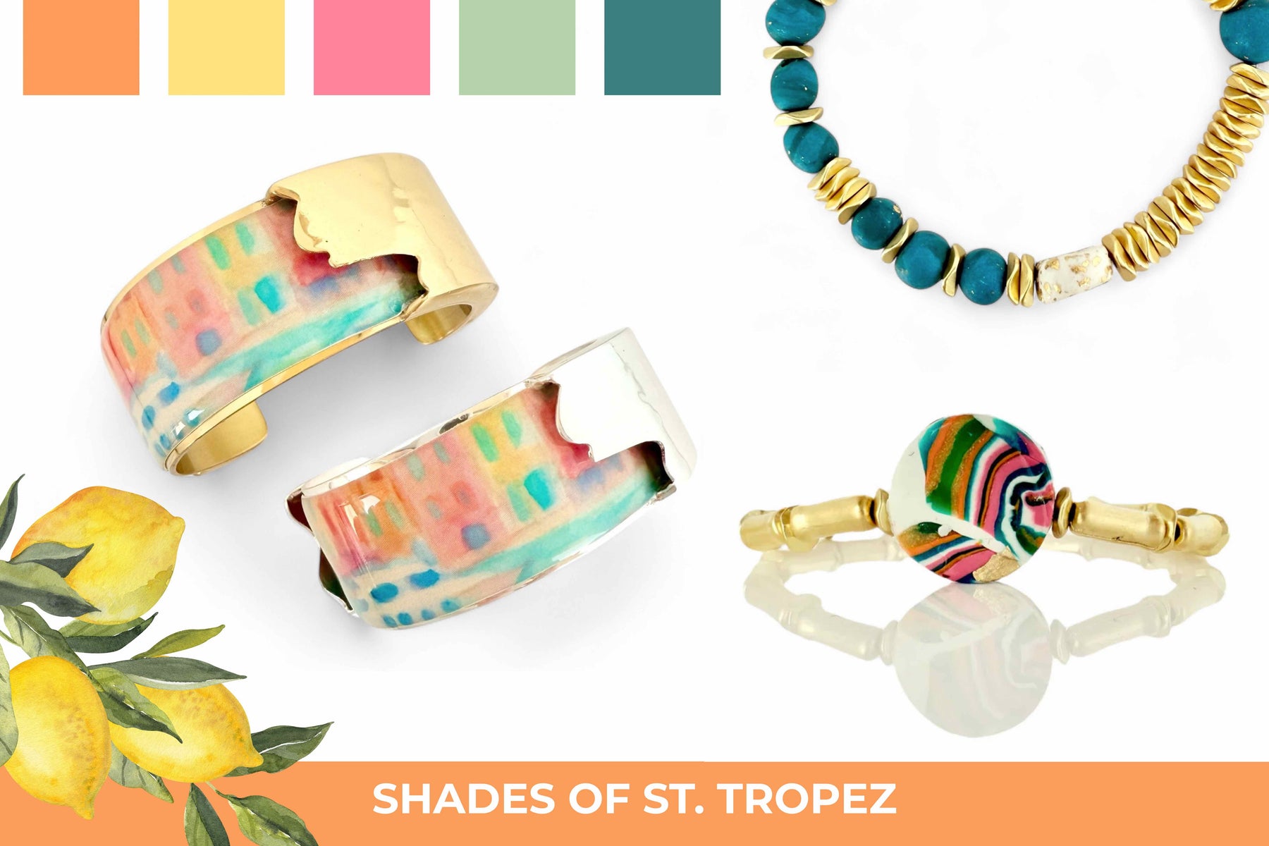 Rustic Cuff is bold stylish cuffs with color, metallic & exotic skins